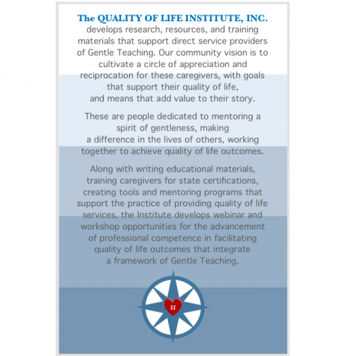 Quality of Life Model - Quality of Life Institute, Inc.