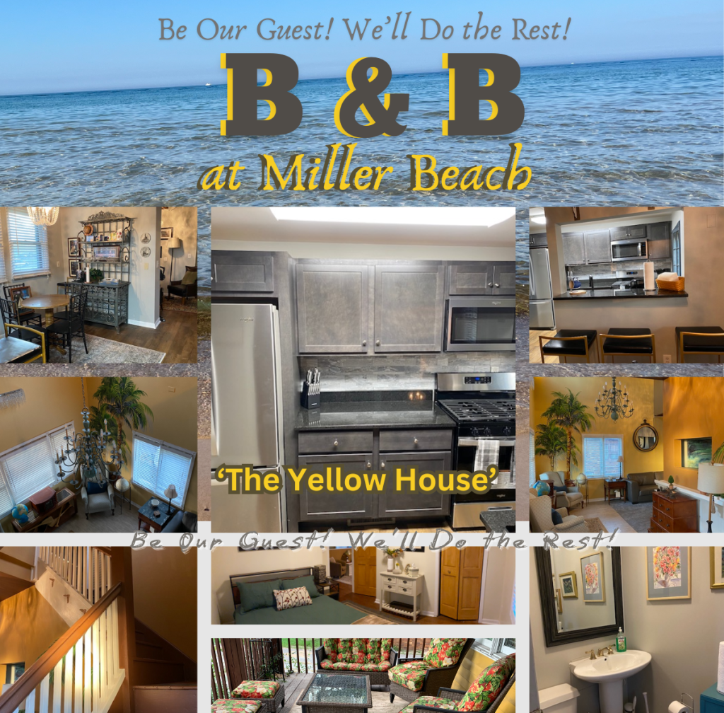 'The Yellow House' B&B at Miller Beach - Quality of Life Institute, Inc.